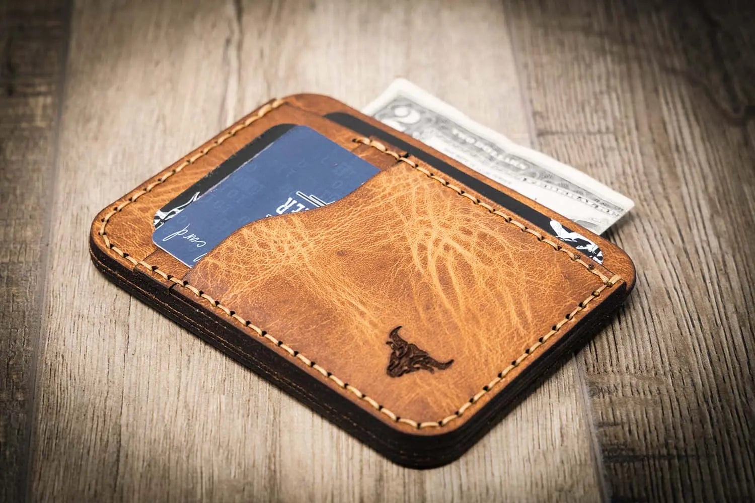 Mansfield Minimalist Wallet - Bull Sheath Leather